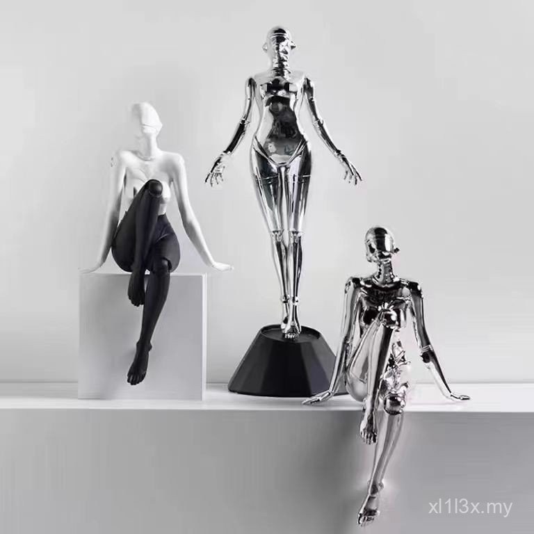 Penyaduran elektrik moden Kongshanji mekanik dewi watak seni arca alat ...