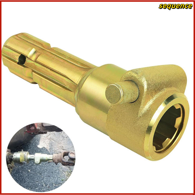 Se PTO Extender Adaptor, 1-3/8" & 6 Tooth Female, 1-3/8" & 6 Tooth Male ...