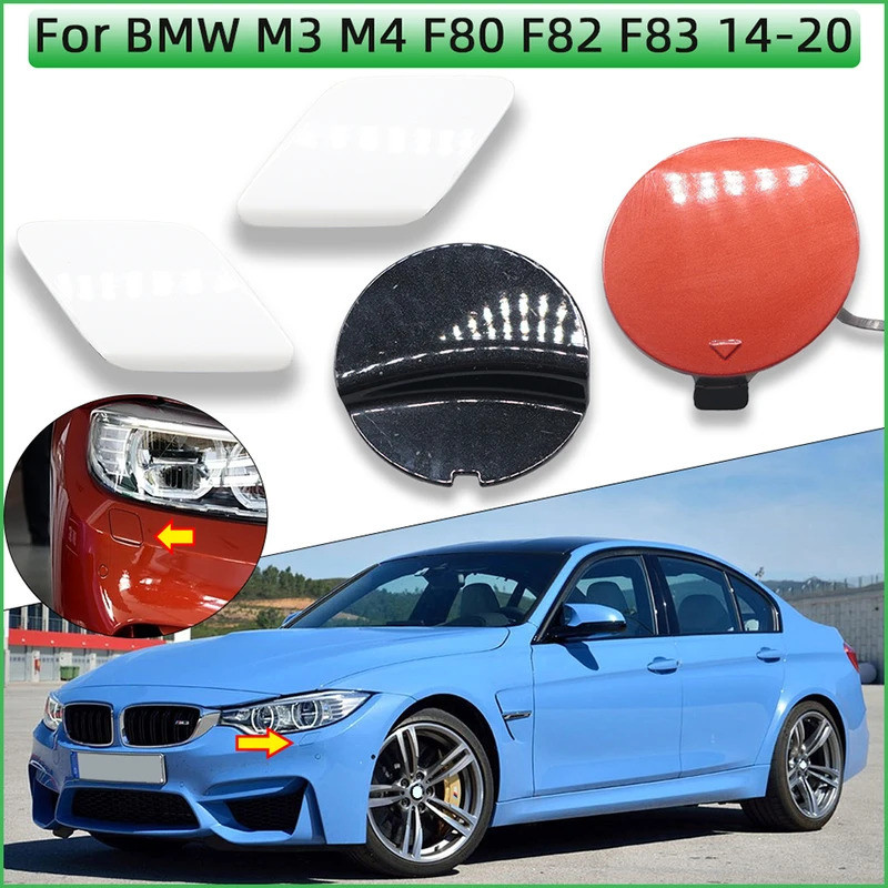 moto22r Front Rear Bumper Cover Headlight Washer Cover Cap For 2014 ...