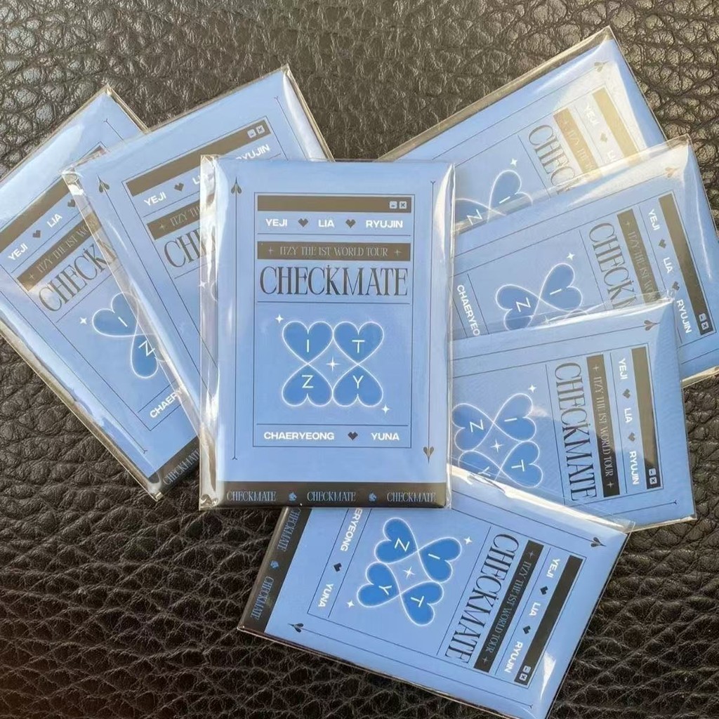 ITZY Checkmate World Tour Trading Card Photocard | Shopee Malaysia