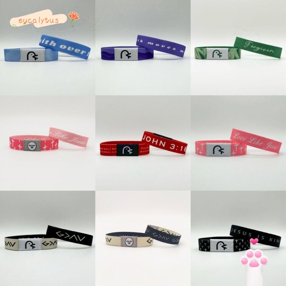 EU-FASHION Christian Daily Bible Verse Bracelet, Wearable Bible Verses ...