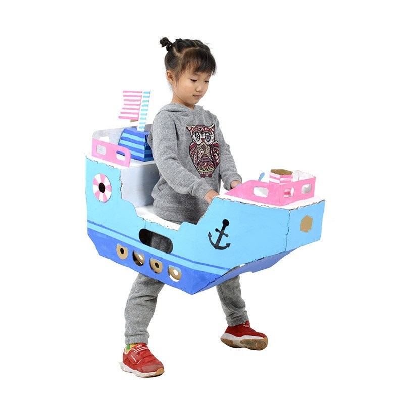 Mainan kadbod kanak-kanak yang boleh dipakai grafiti diy tadika bahan ...