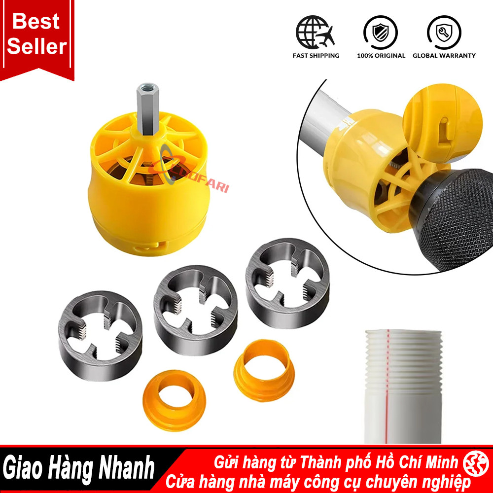 Pvc Pipe Thread Set with 1 / 2In 3 / 4 In 1 Inch Round Mold | Shopee ...