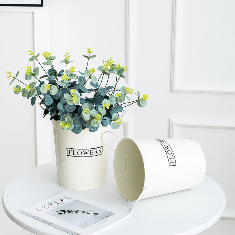 Shopee Official American Tin Flower Bucket Flower Bucket Flower Shop ...