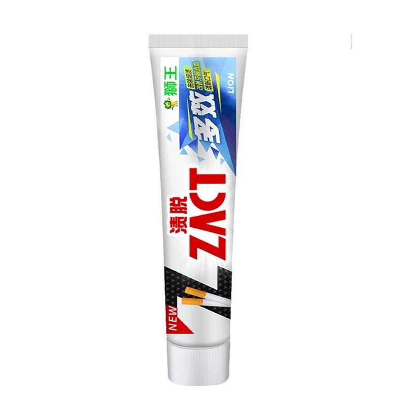 狮王ZACT渍脱牙膏去黄祛烟渍口臭牙垢防蛀亮白护齿清新口气Lion King ZACT Stain Removal Toothpaste for Removing Yellow and ...