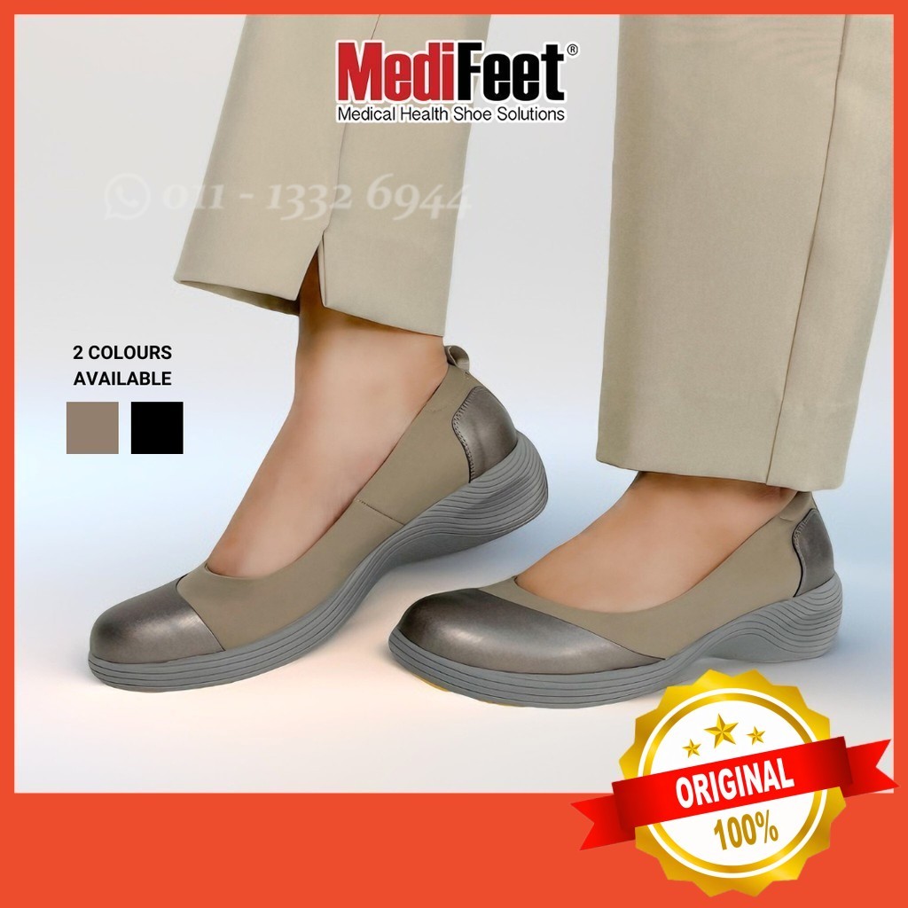 MEDIFEET MSP9206 Health shoes(Kasut Kesihatan) Women shoes arch 健康鞋 medical | Shopee Malaysia