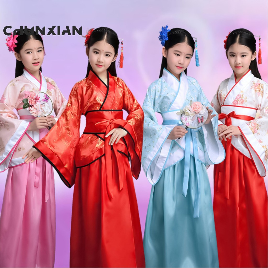 Traditional Chinese Dance Costumes for Girls Ancient Opera Tang Dynasty ...