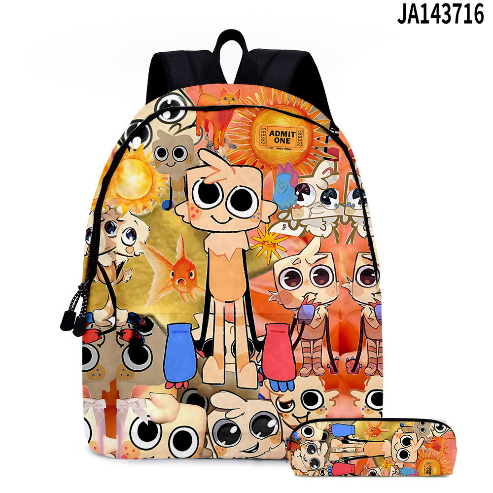 Dandy's World Backpack Pencil Case Two-Piece Set Dandy's World Cartoon ...