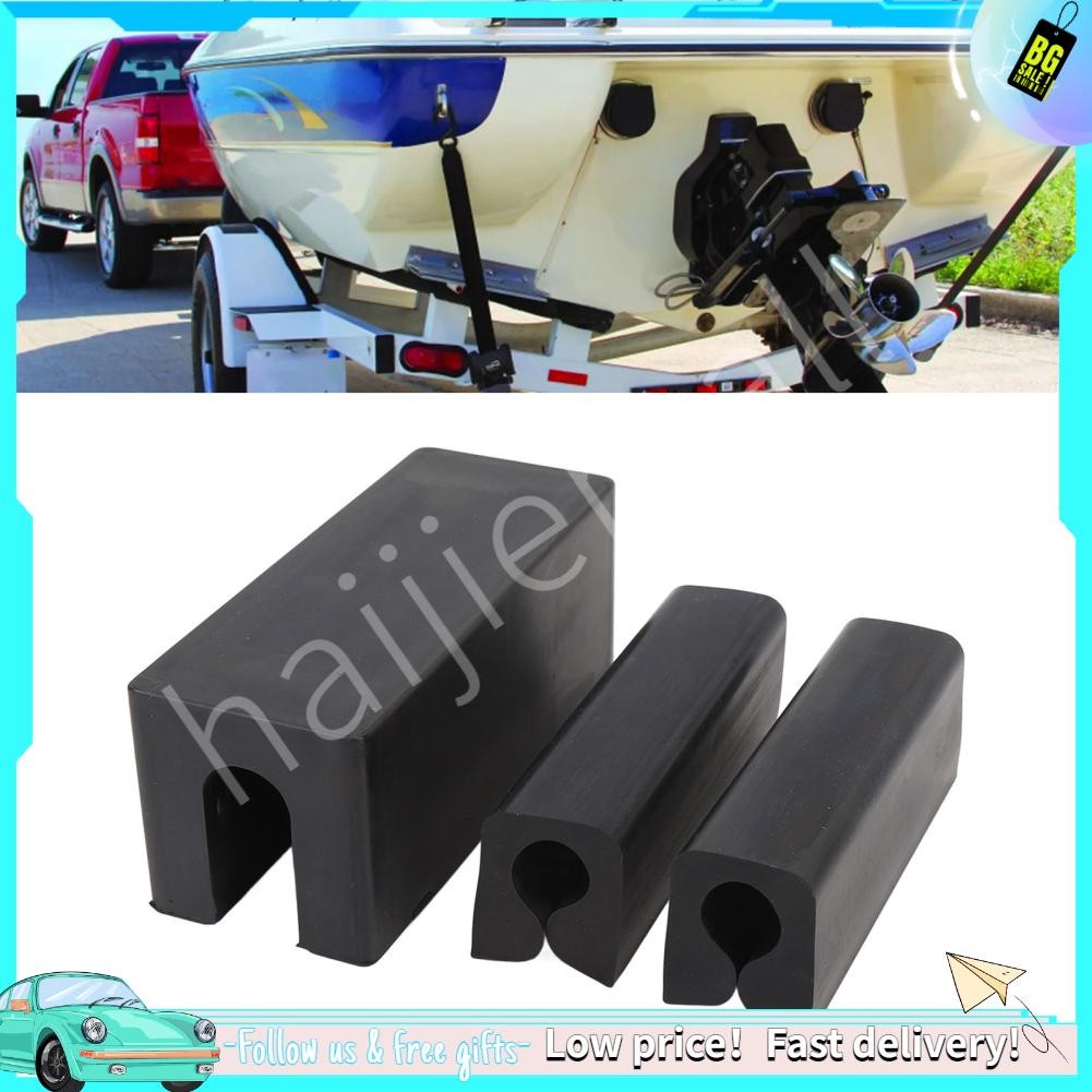 Haijiemall Boat Transom Saver Outboard Support with 2 Trailering Motor ...