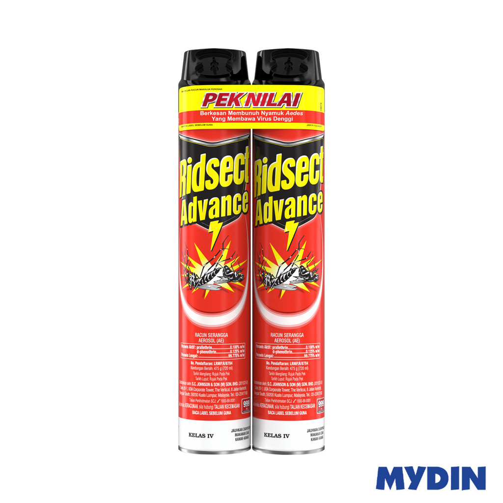Ridsect Advance Aerosol (2 x 720ml) | Shopee Malaysia