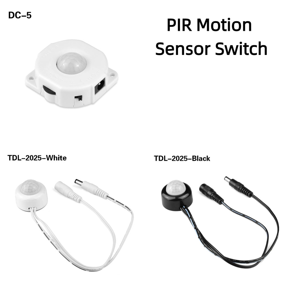 High Sensitive PIR Motion Sensor Light Switch DC 5V - 24V Automatic ...