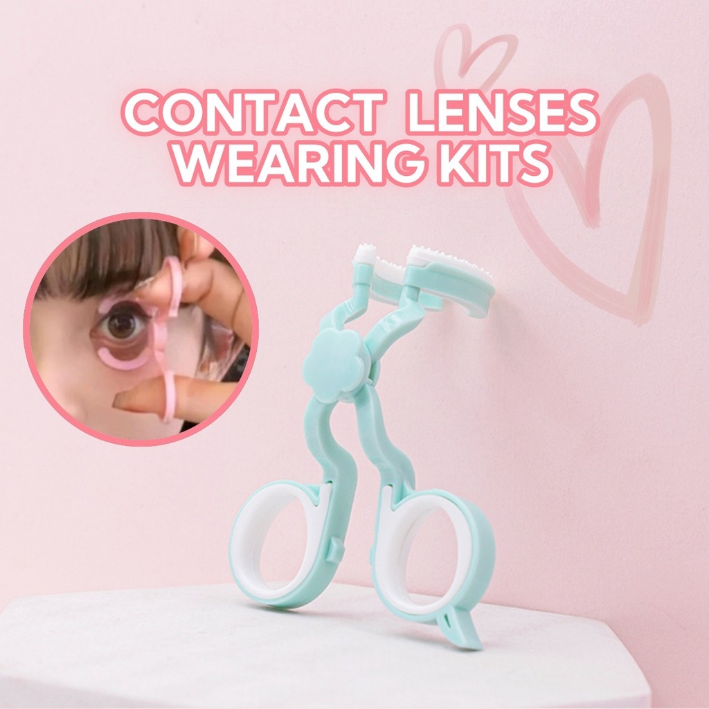 Contact Lenses Inserter Remover Eye Care Forcep Plastic Soft Tip ...