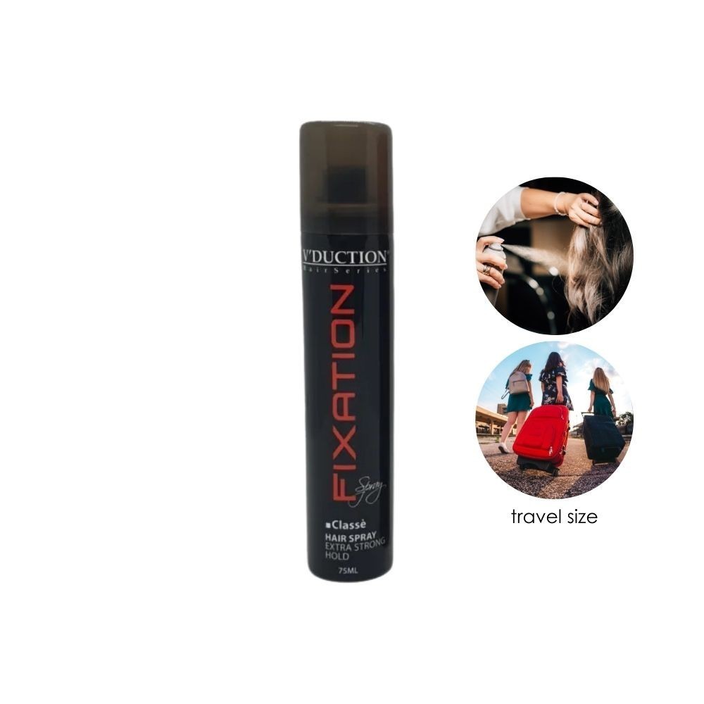 V'DUCTION Fixation Hair Spray - 75ML (BLACK) (SD) | Shopee Malaysia