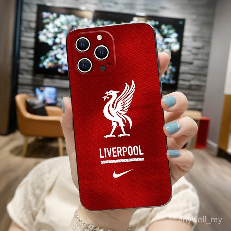 Liverpool Football Club logo Phone case for iPhone 16 promax 15 pro 14 ...