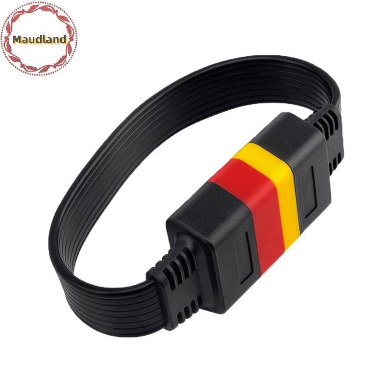 Maudland OBD2 OBDII Extension Cable Male To Female Connector 16Pin ...