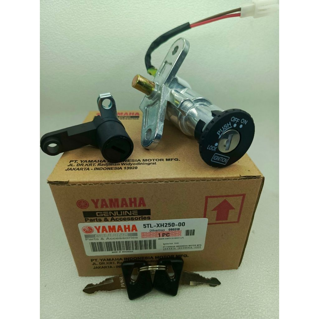 CONTACT KEY SET ORIGINAL YAMAHA MIO OLD MIO SPORTY (5TL) | Shopee Malaysia