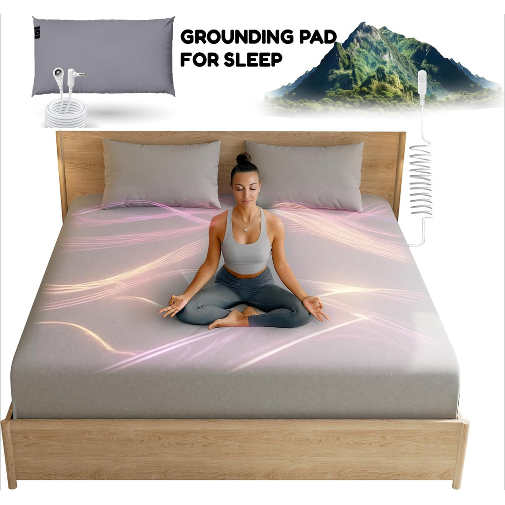 GROUNDING PAD FOR SLEEP Grounding Sheets King Size,Earth Grounded ...