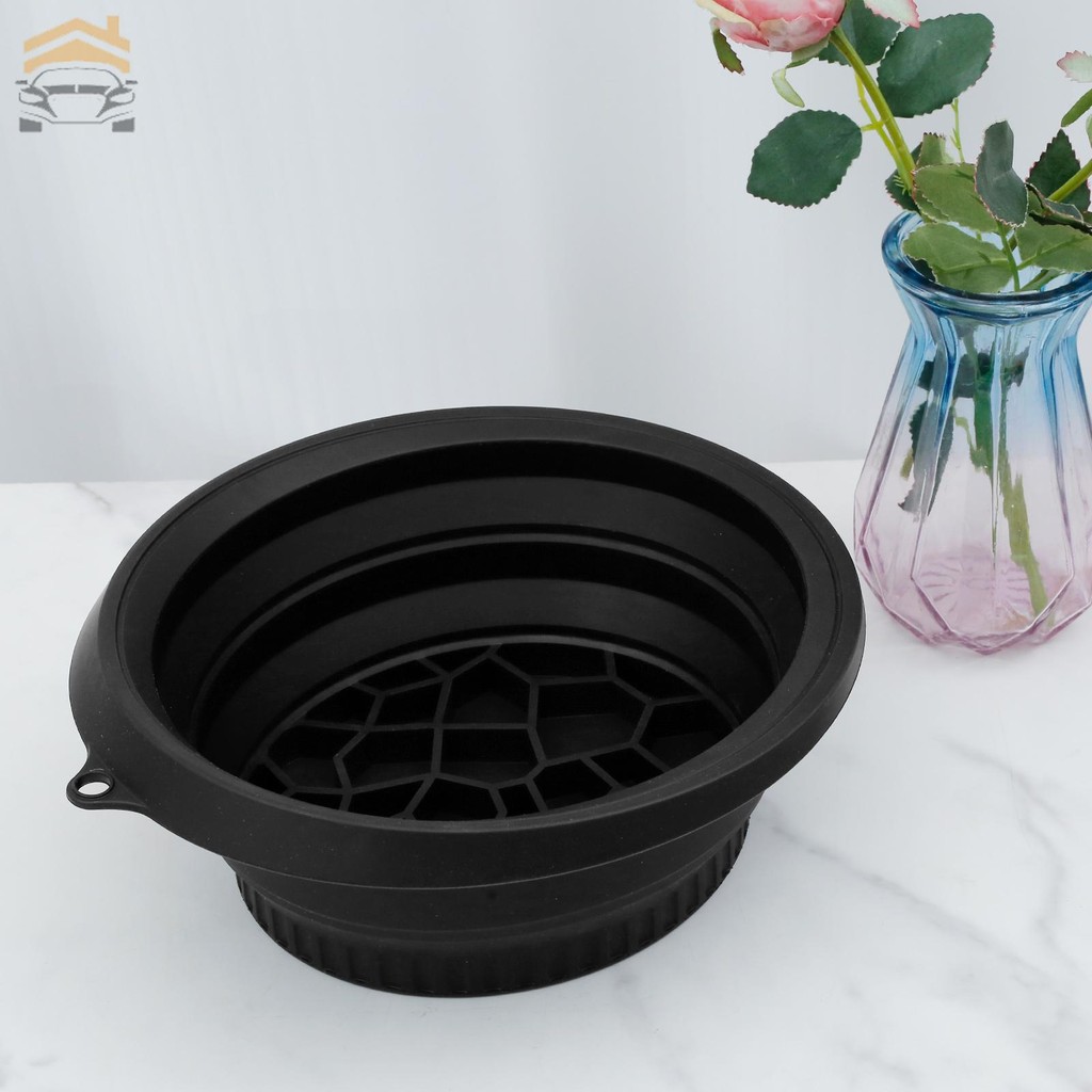 Silicone Face Ice Bath Bowl Collapsible Wash Basin with Built in Ice ...