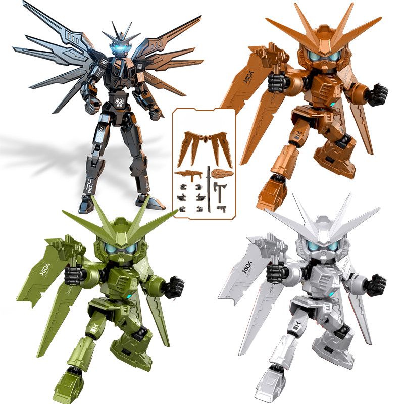New Mecha 3D Printing Toys Action Figure Lucky 13 Robot Dummy Action ...
