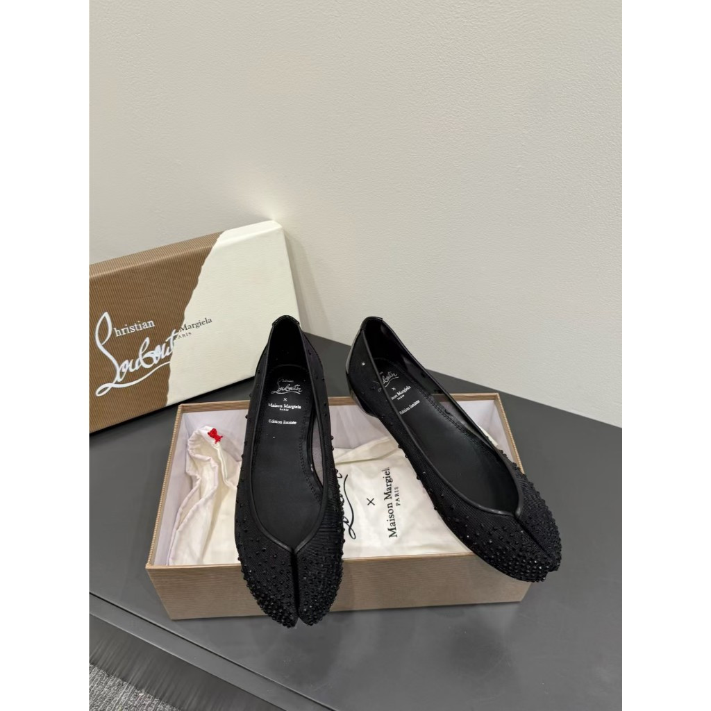 Maison Margiela & Christian Louboutin Co-Branded Low-Top Lace-Up Casual ...