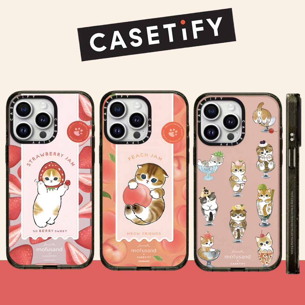 Fruit drinks Mofusand Acrylic Hard Phone Case For iPhone 16 Pro Max 16 ...