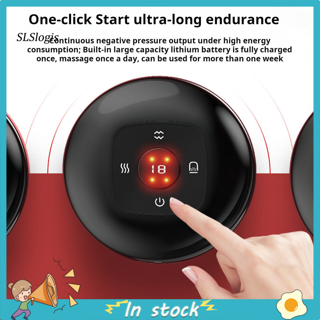 SLS_ Portable Cupping Device Electric Cupping Therapy Set 12-in-1 ...