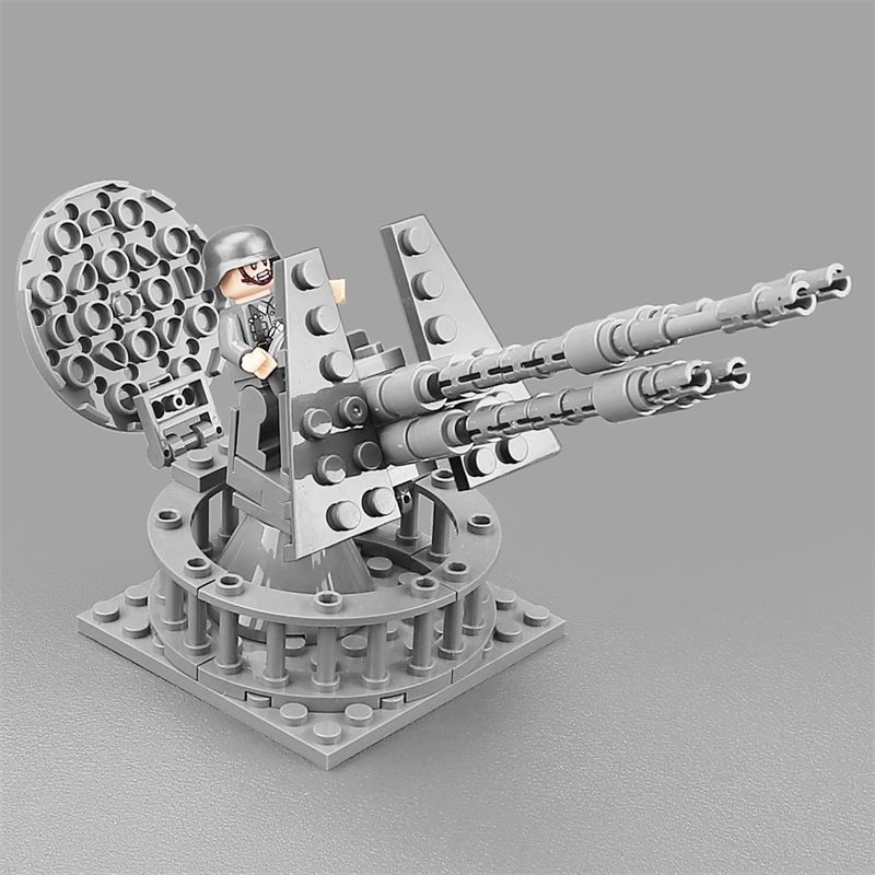 World War II Anti-Tank Grenade Cannon Compatible Lego Children ...
