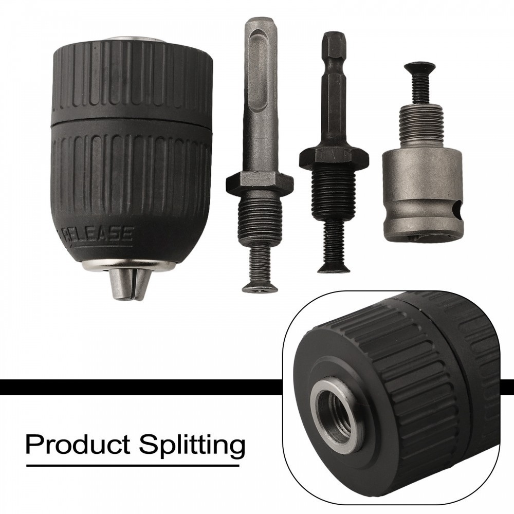 Drill Chuck Adapter Drill Bit Conversion Tool For Angle Grinders DIY ...