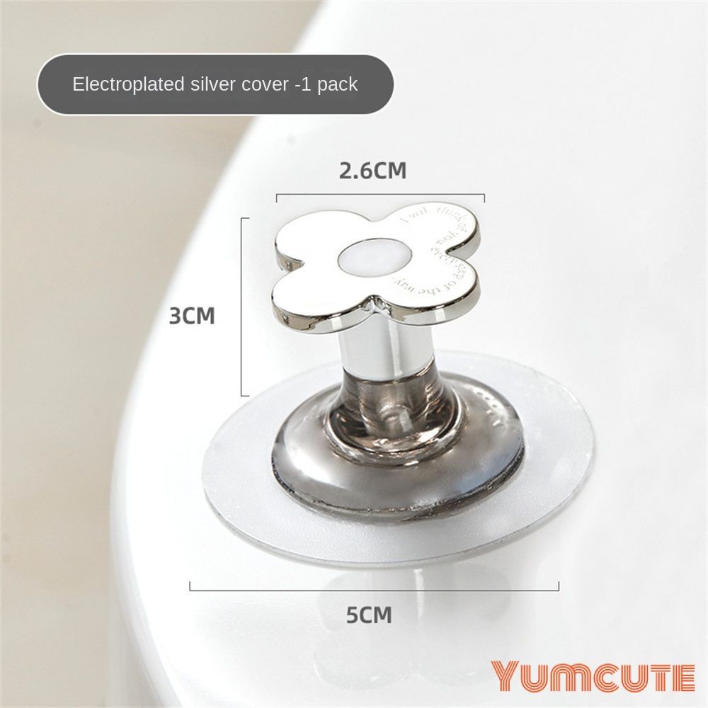 Toilet Lid Lifting Wall Hook Circular Handle Beautiful Texture Toilet ...
