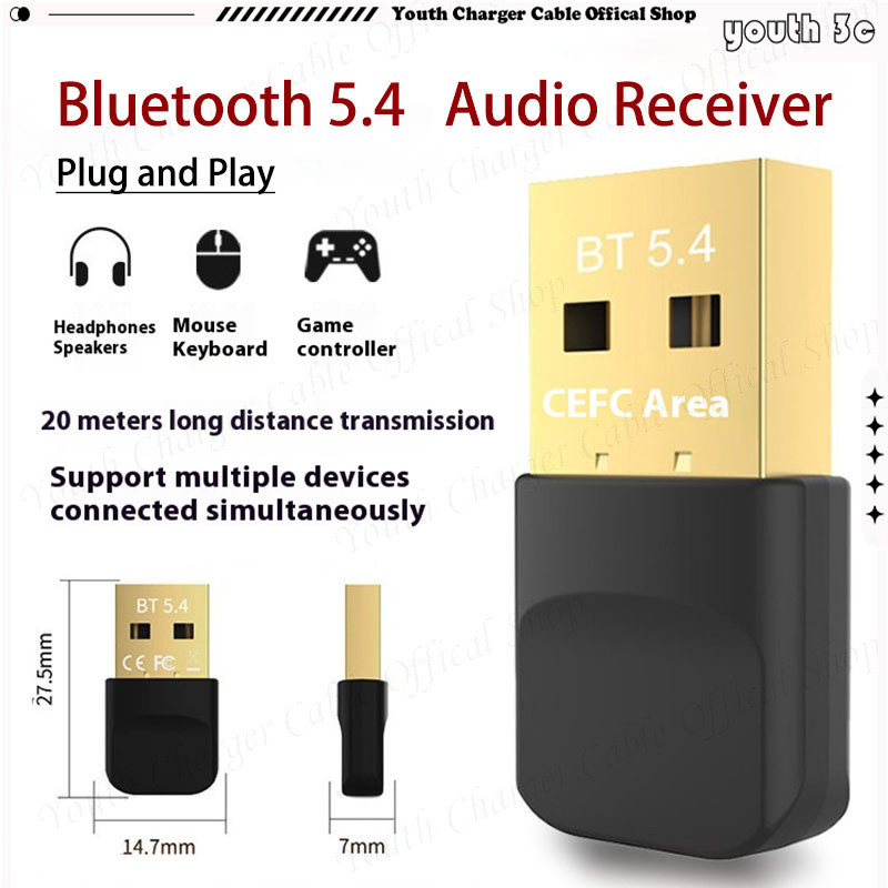 Bluetooth Audio Receiver Transmitter Driver Free Wireless Bluetooth 5.4 ...