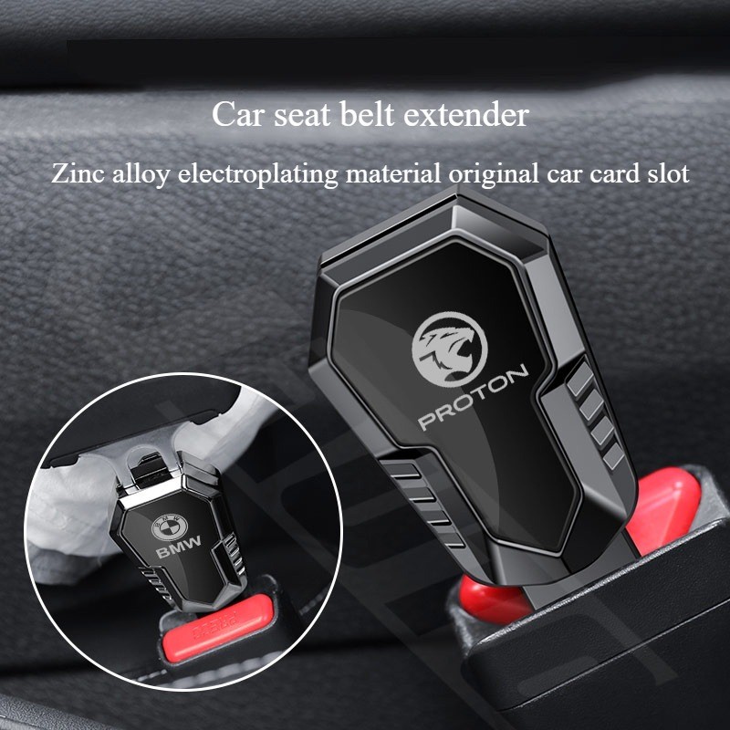 New Car Seat Belt Extension Buckle Seat Belt Extension Clip Silencer ...