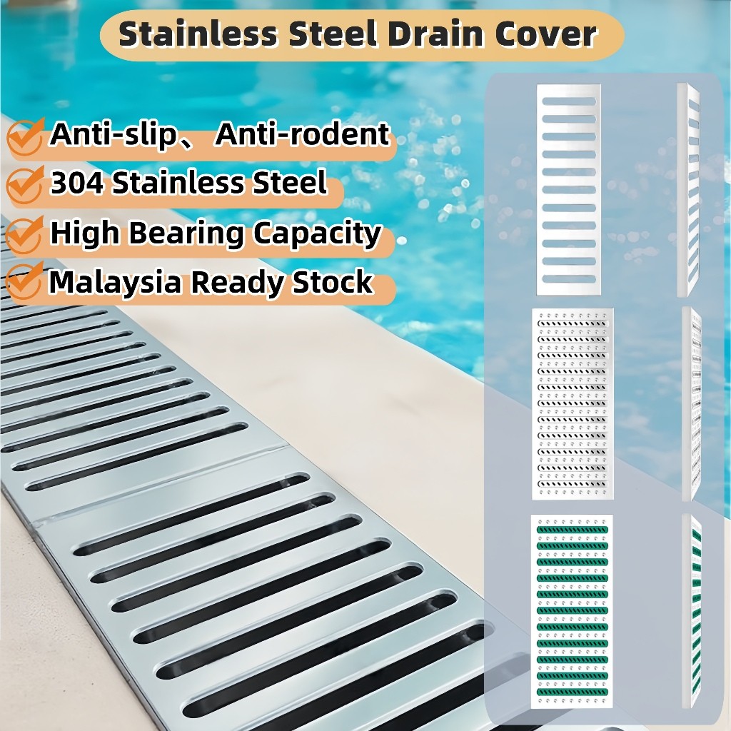 Heavy Sewer Cover Stainless Steel Coverplate of Trench Kitchen Drainage ...
