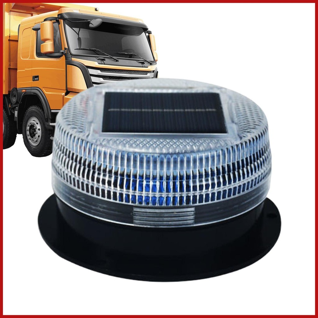 Solar Warning Light Road Signs Flash Lights Solar Industrial LED ...