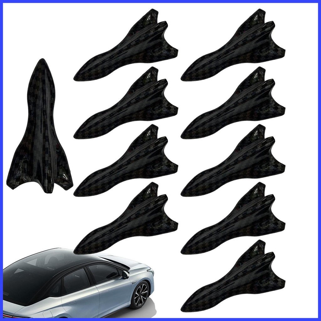 Wing Roof Spoiler 10pcs Diffuser Shark Fin Shark Fin Diffuser Shark Fin ...