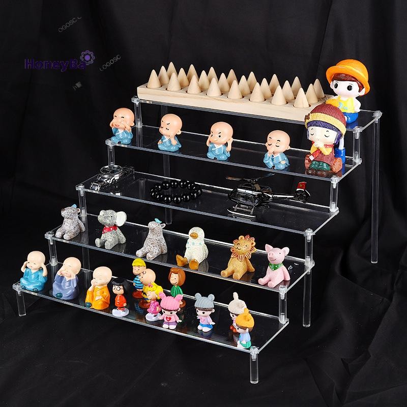 honeybee1 Acrylic Display Stand Pottery Storage Rack Doll Clay Figurine ...