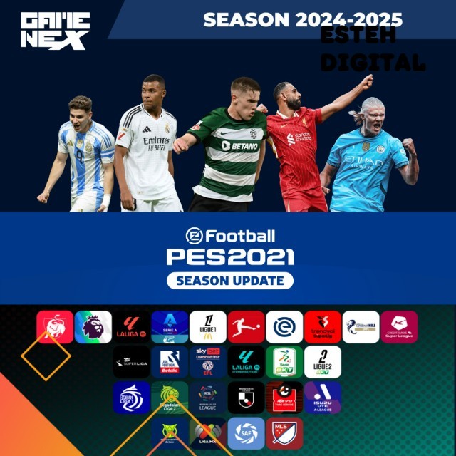 Efootball PES 2021 SEASON UPDATE & FOOTBALL LIFE UPDATE PC Games ES ...