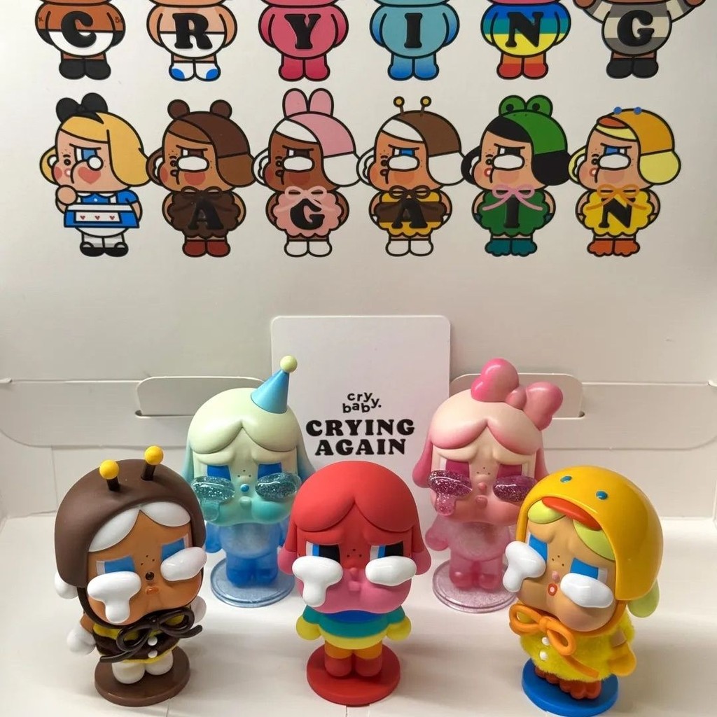 [Ready Stock] Genuine POPMART Crying Baby Tears Factory Series Mystery ...