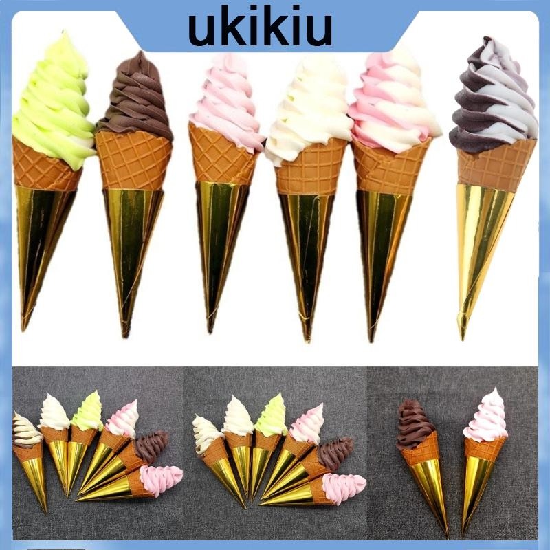 UKI Fake Ice Cream Model Artificial Ice Cream Model Artificial Ice ...