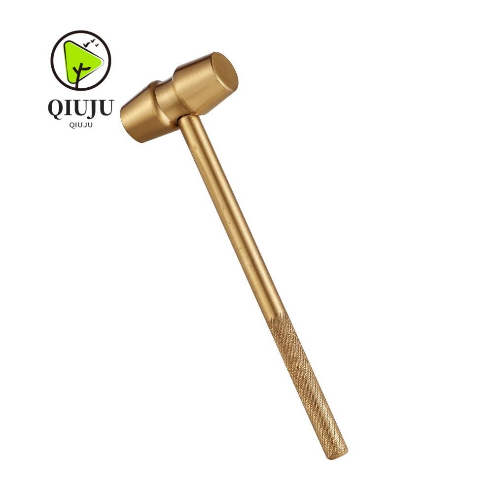 QIUJUU Hammer, Brass Yellow Gavel, Court Judge Hammers Company | Shopee ...