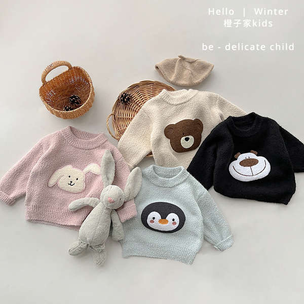 sweater baby girl Baju sejuk kartun comel untuk kanak-kanak perempuan ...