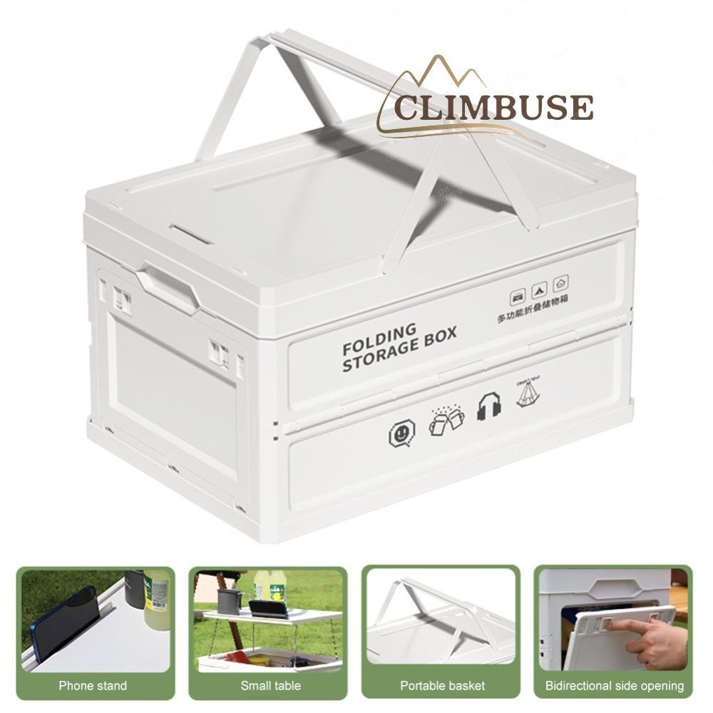 Foldable Storage Bin Multi-Function Stackable Storage Box with Handle ...