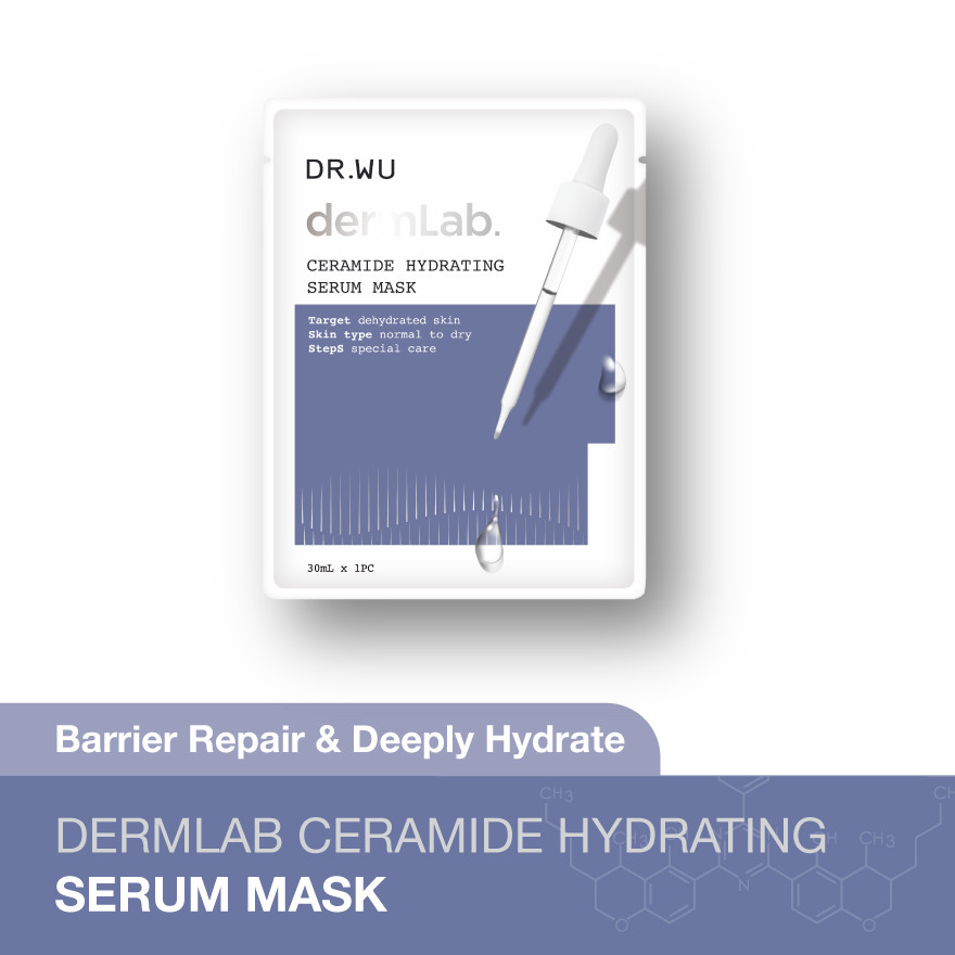 DR. WU DermLab Ceramide Hydrating Serum Mask 1s | Shopee Malaysia