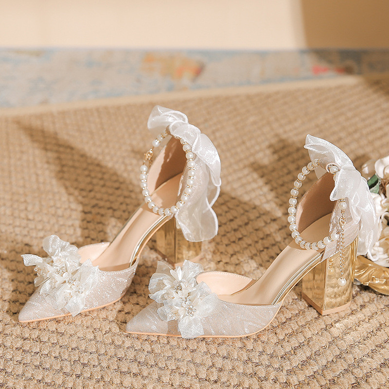 high heels women shoes 高跟鞋 kasut perempuan heels 2024 musim bunga dan ...