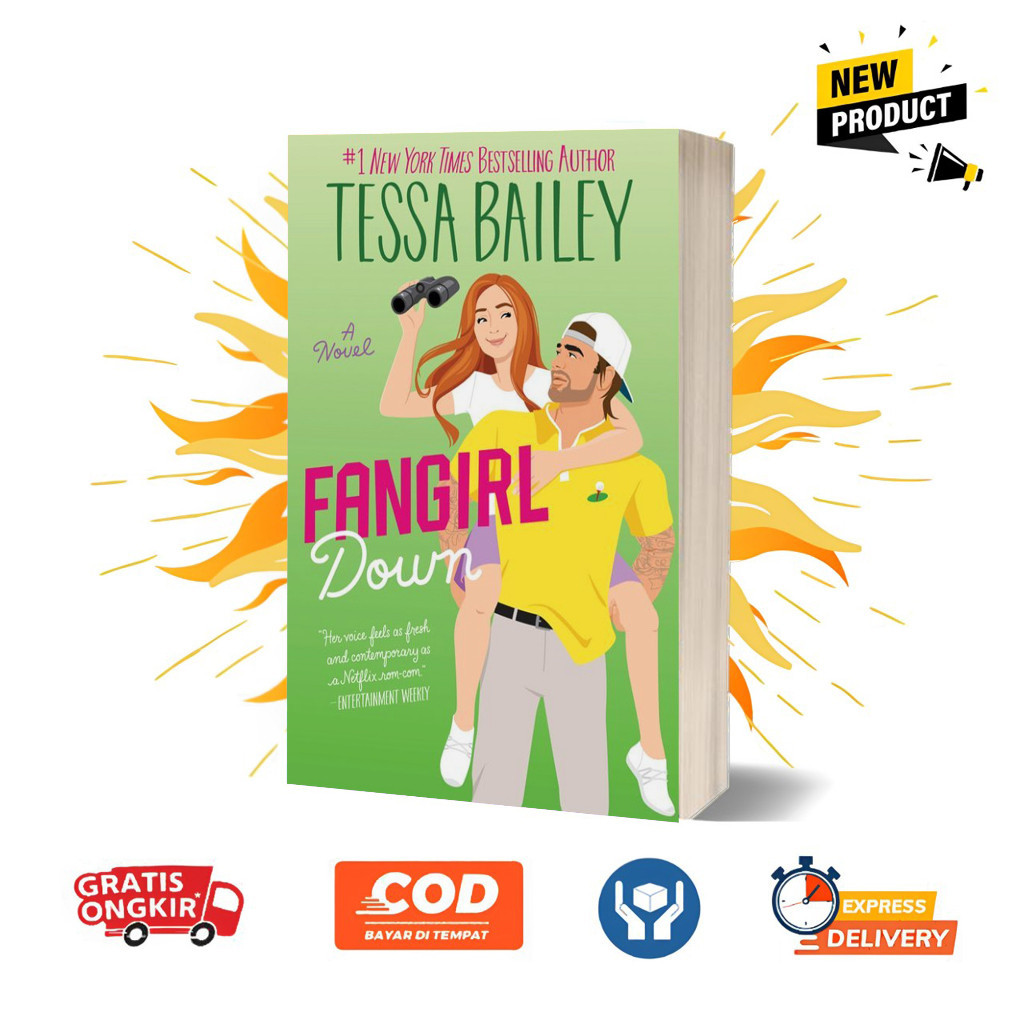 Fangirl Down (Big Shots, 1) by Tessa Bailey (English) | Shopee Malaysia