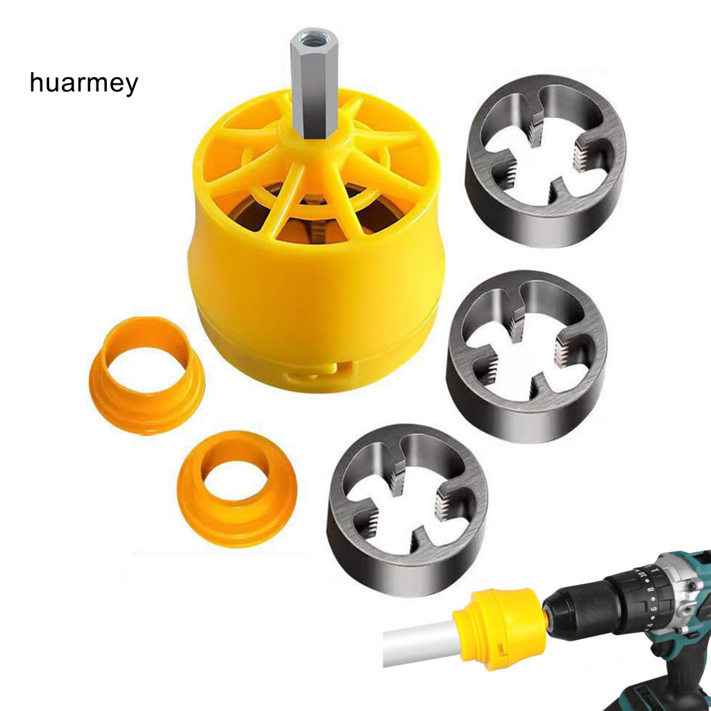 Plumbing Tool Kit Electric Drill Pipe Threader Electric Drill Pvc Pipe ...