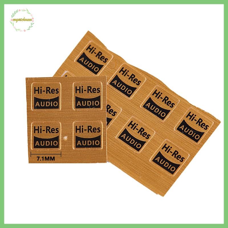 EPMN> 10pcs Hi-Res Audio Stickers for Walkman Fiio Iriver Cayin MP3 All ...