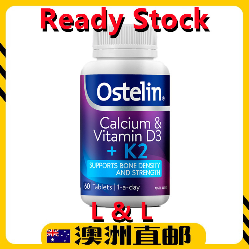 [Ready Stock EXP: 03/2027yr] Ostelin Cal-DK2 Calcium & Vitamin D3 ...
