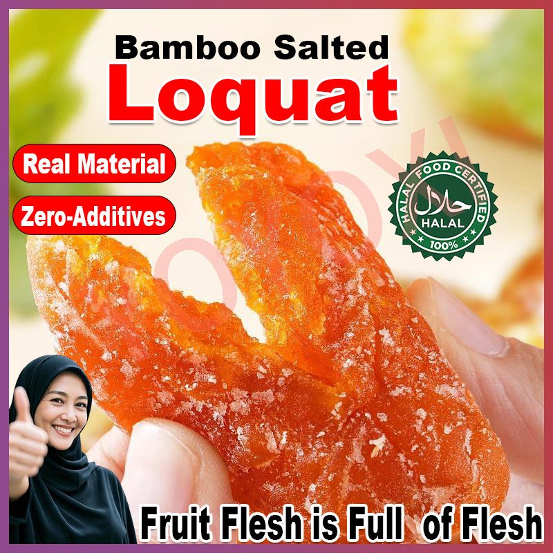 Bamboo Salt Loquat Protect Throat Pure Natural Authentic Pipa Candied ...