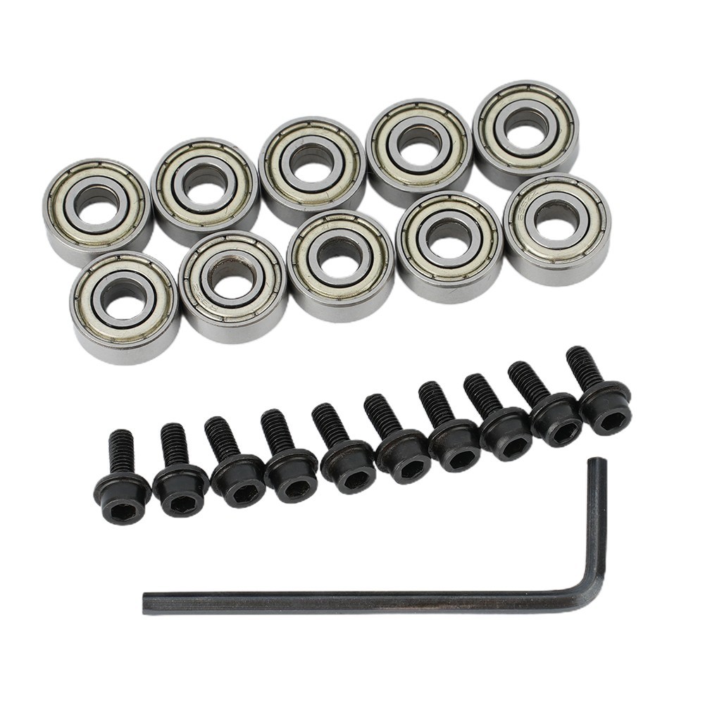[DEARHEART] 10Pcs Router Bits Top Mounted Ball Bearings Guide for ...