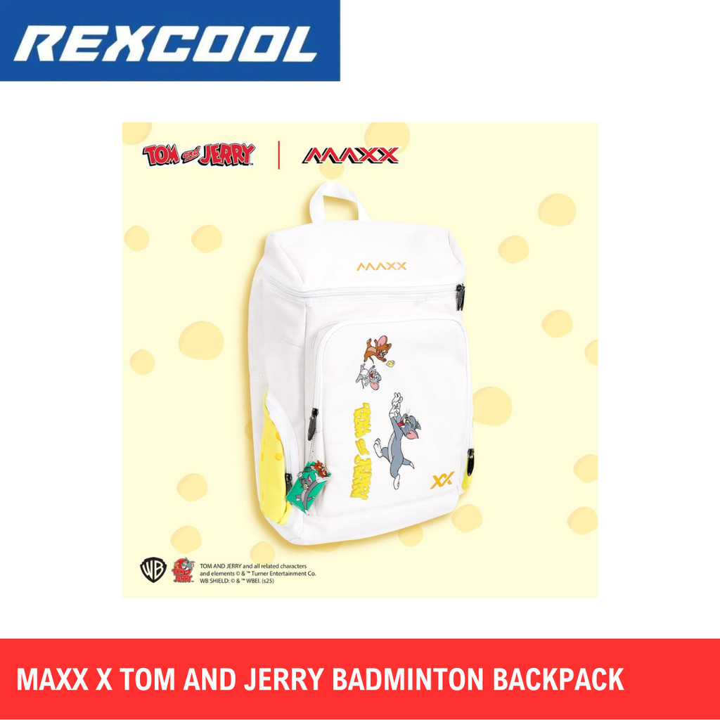 MAXX X TOM AND JERRY BADMINTON BACKPACK | Shopee Malaysia